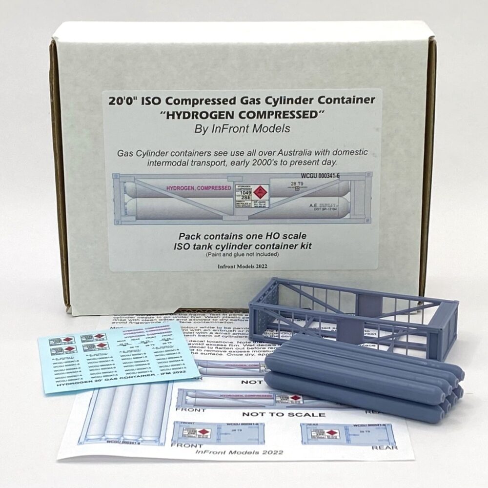 20’0″ ISO Compressed Gas Cylinder Container – Infront Models